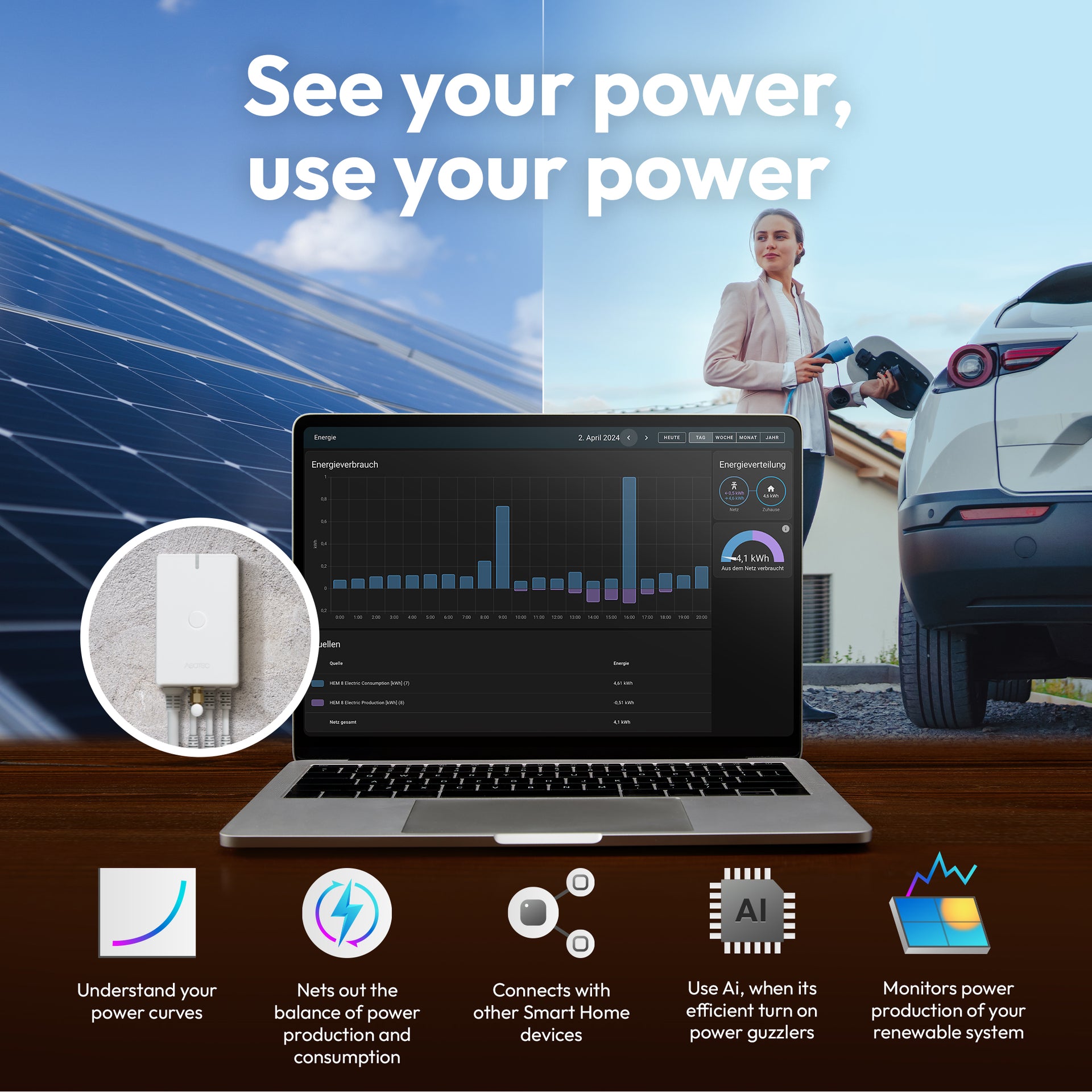 Aeotec Home Energy Meter 8 | Z-Wave 800 Long Range
