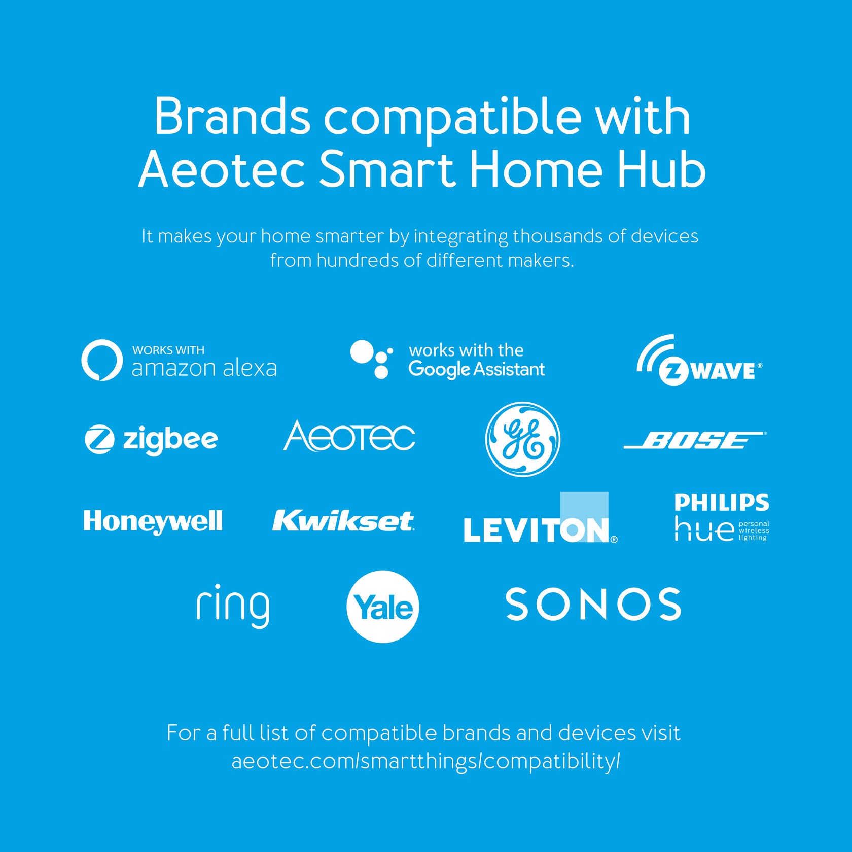 Smart Home Hub - Matter, Zigbee and Z-Wave SmartThings Hub