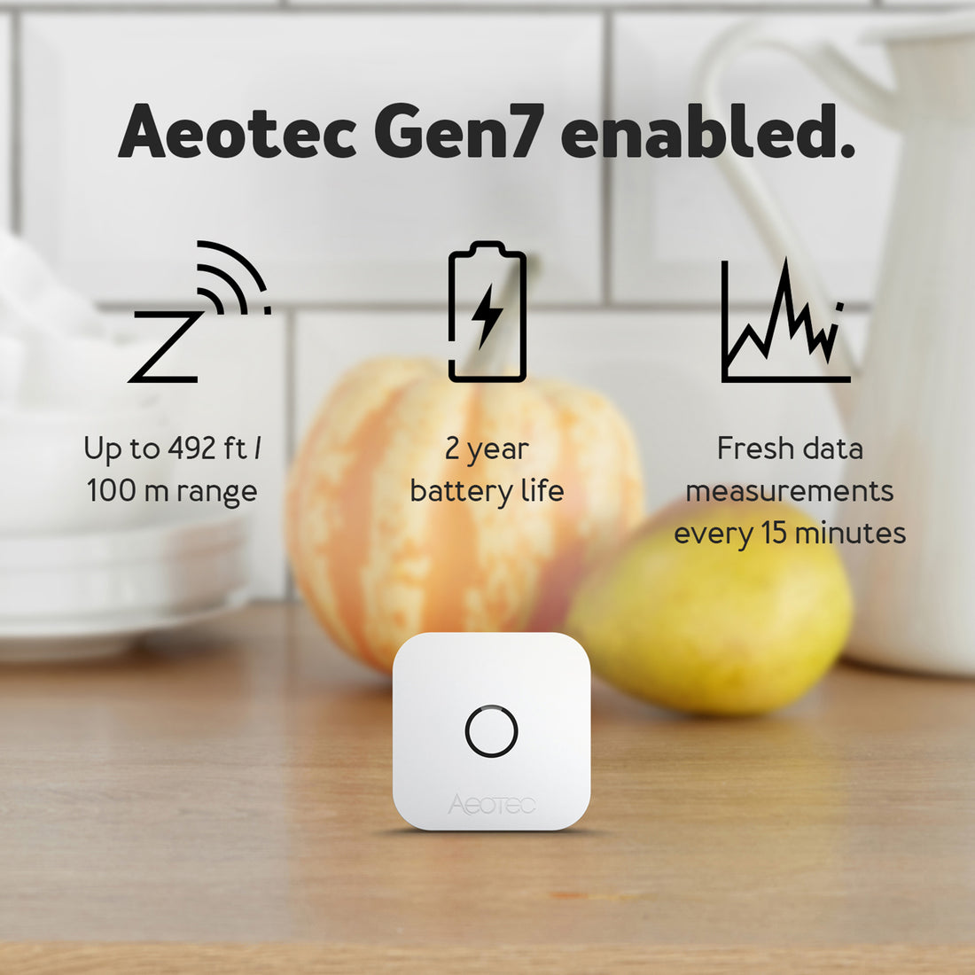 Aeotec aërQ Temperature & Humidity Sensor