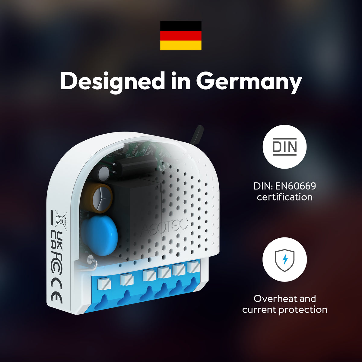 Aeotec Pico Switch - Inwall Relay Switch - Zigbee 3.0