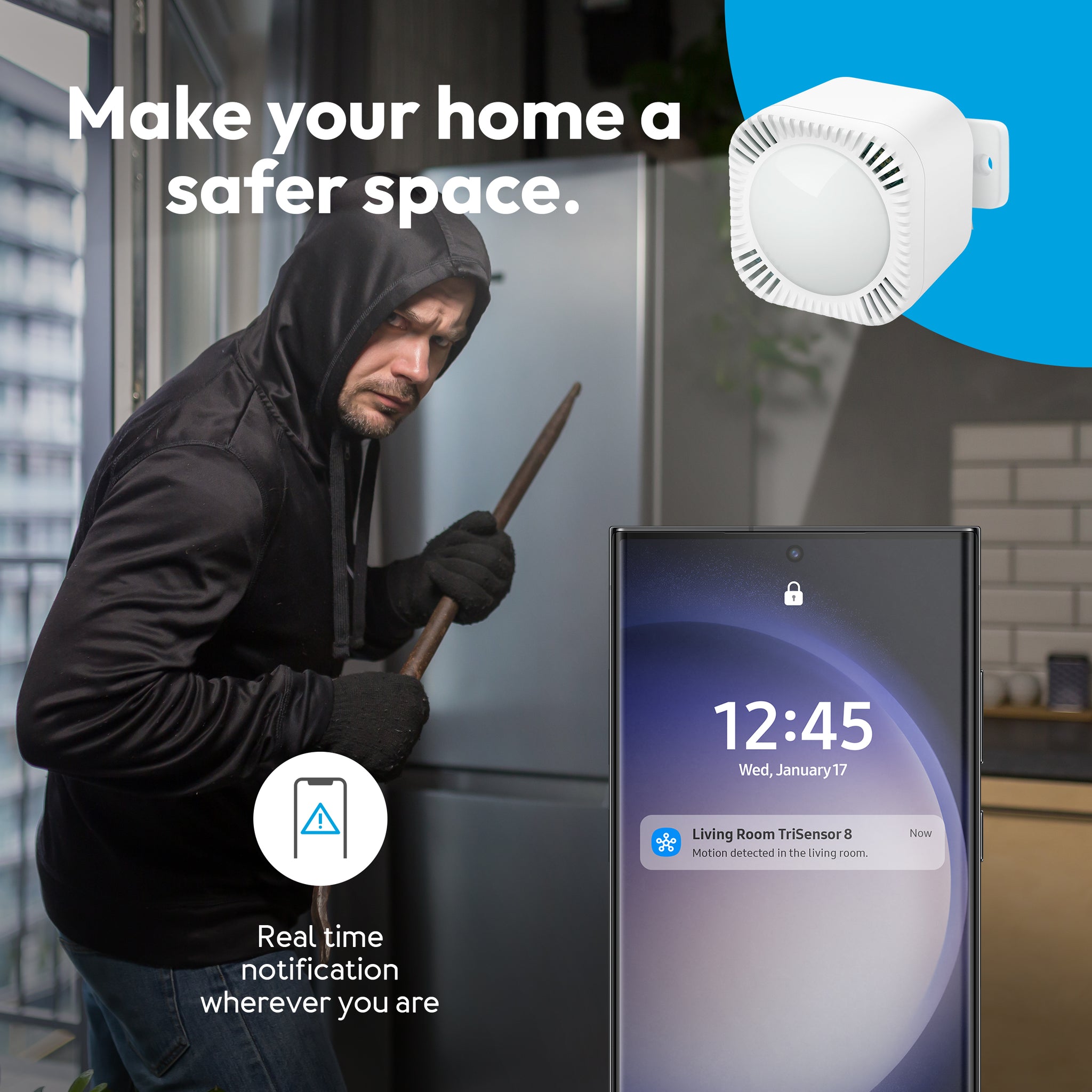 Aeotec TriSensor 8 — Z-Wave 800 series Motion Sensor