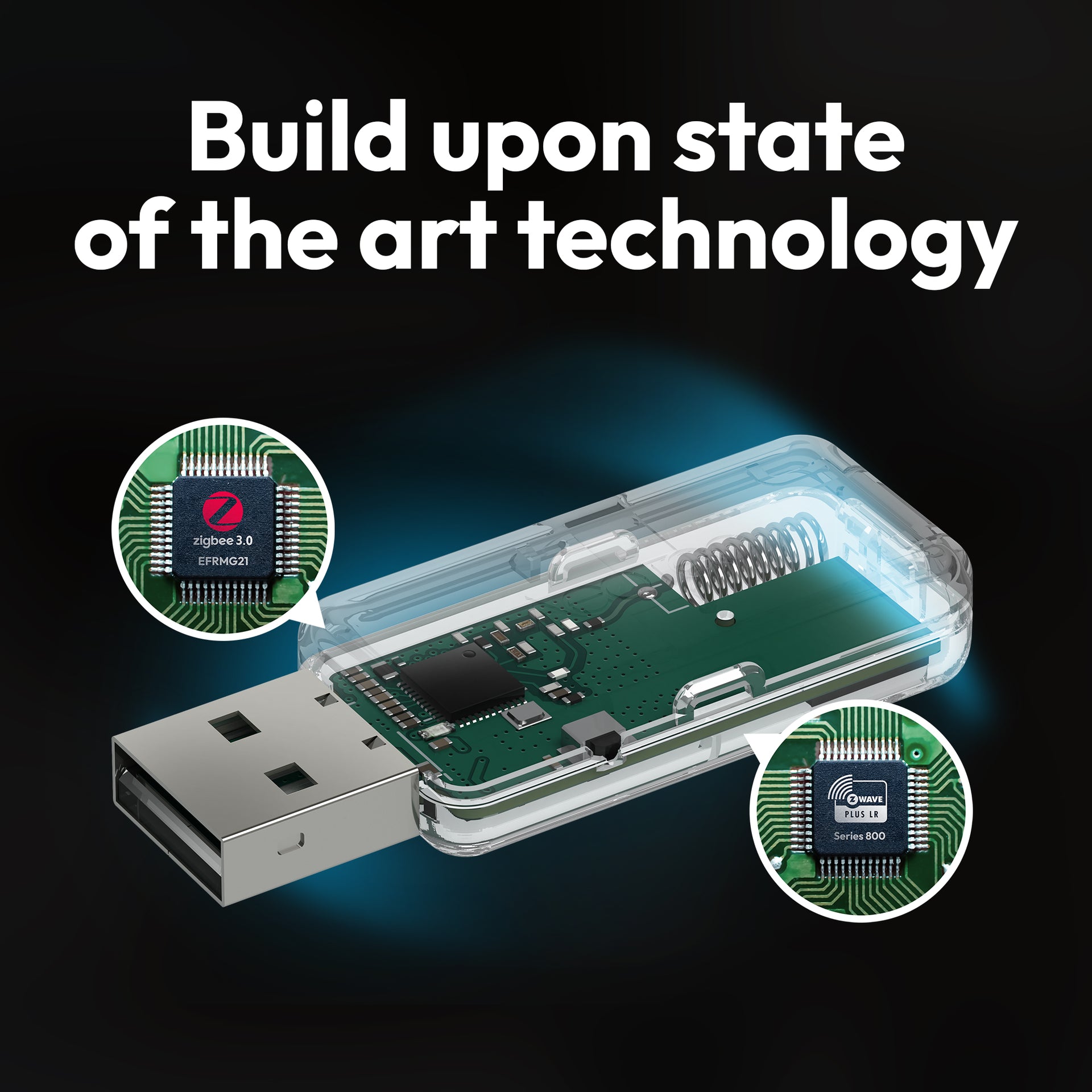 Aeotec Z-Stick 10 Pro | Dual protocol Z-Wave & Zigbee Stick (Dongle)